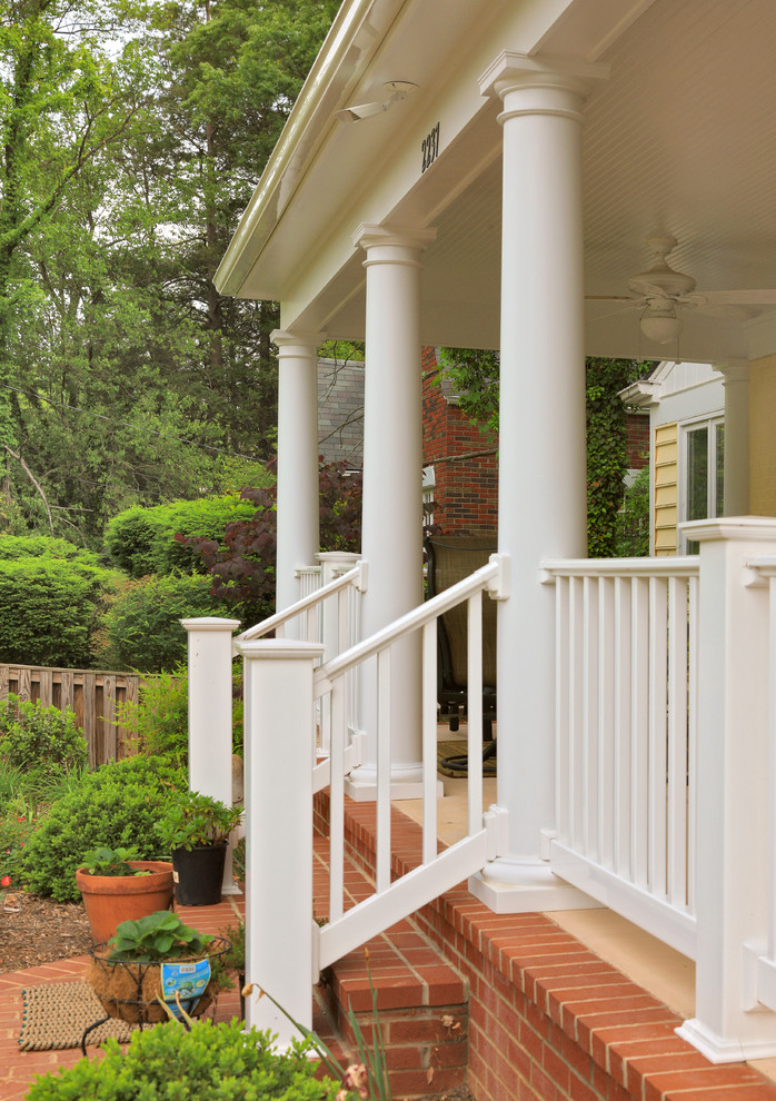 Front Porch - Traditional - Porch - DC Metro - by Merrill Contracting ...