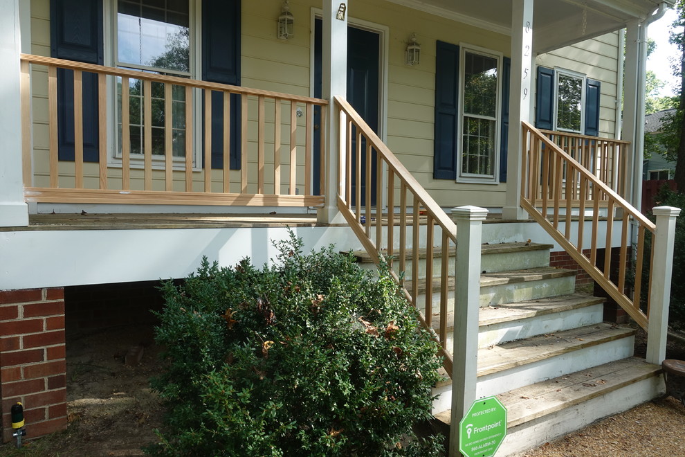 Front Porch Railing Replacement - Porch - Richmond - by ...