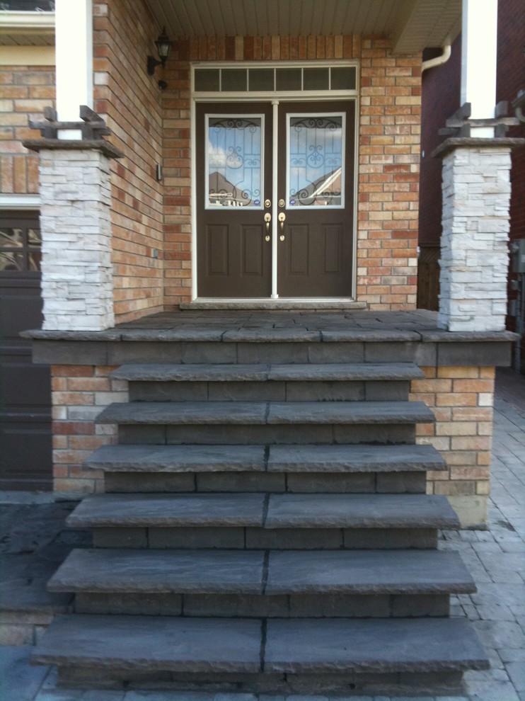 FRONT PORCH TOP AND STEPS - Traditional - Porch - Toronto - by Extreme ...