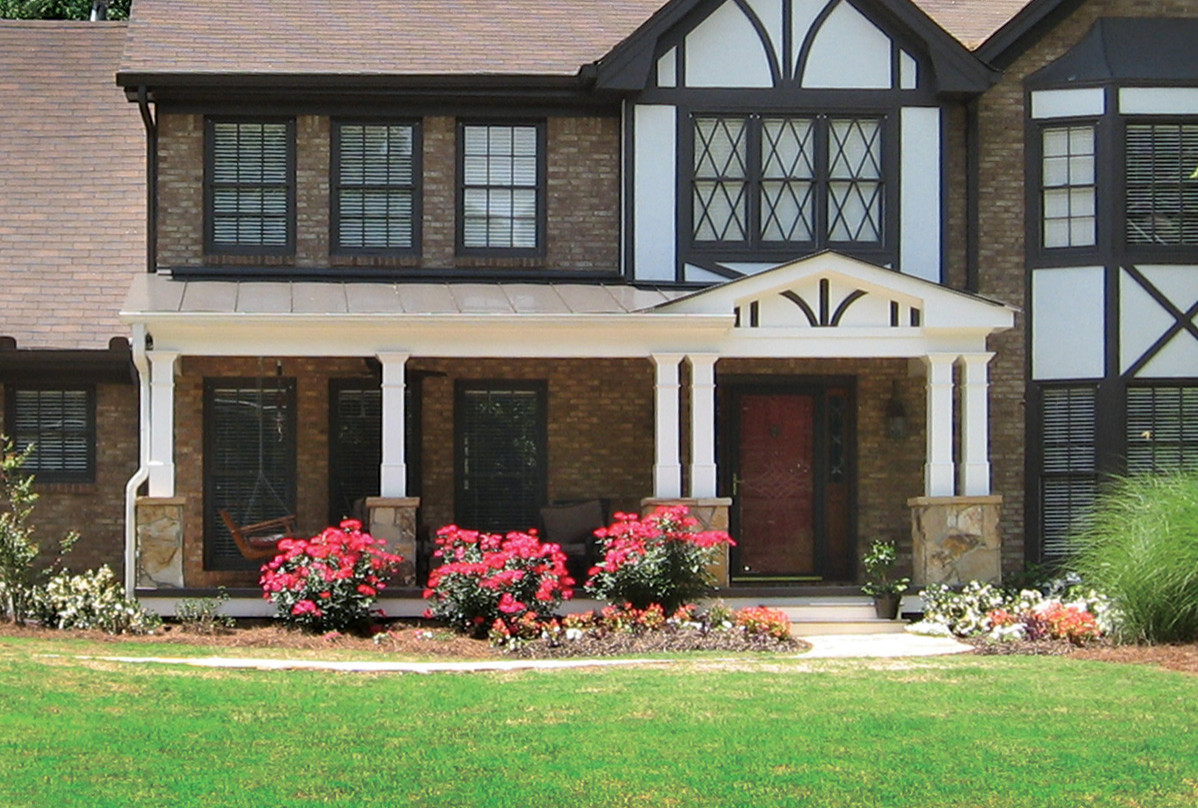 Front Porch Designs For Tudor Houses Oak Porch Styles: A Quick History