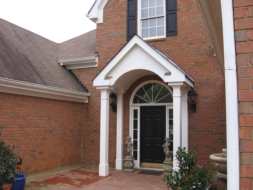 Gable Roof Porticos - Traditional - Porch - Atlanta - by Georgia Front ...