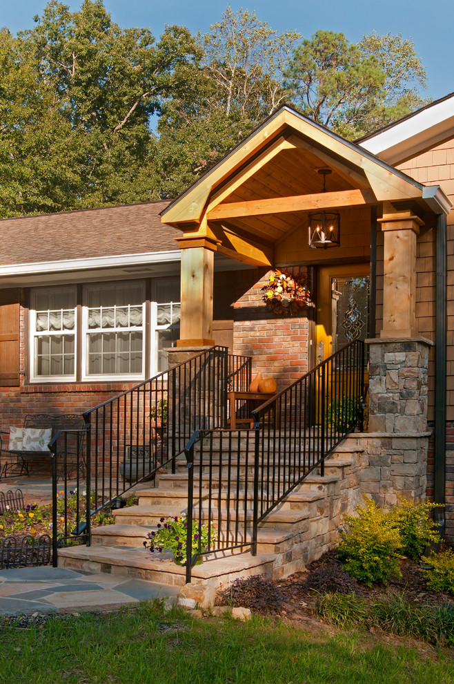 Gable Roof Porticos - Traditional - Porch - Atlanta - by Georgia Front ...