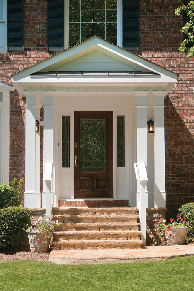 Gable Roof Porticos - Traditional - Porch - Atlanta - by Georgia Front ...