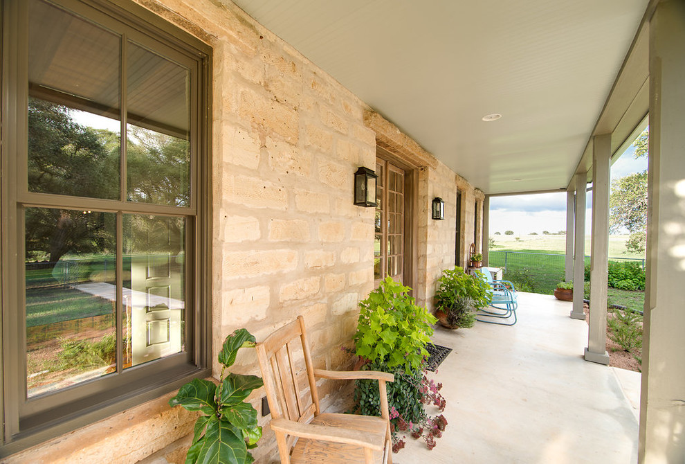 German Farmhouse Restoration - Porch - Austin - by Lemburg House | Houzz