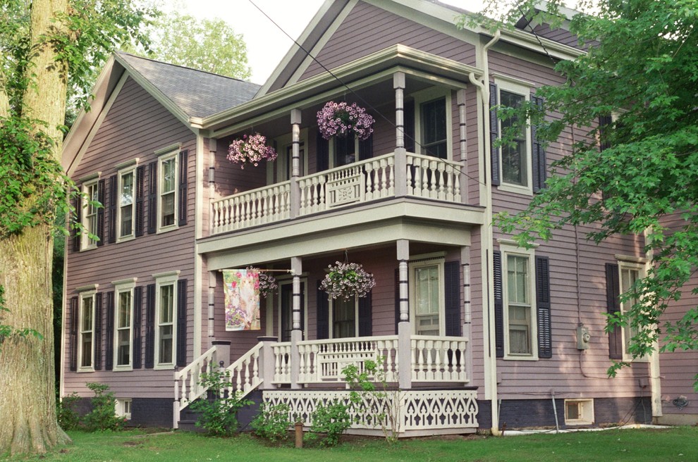 Gingerbread Porch in Derby, NY - Traditional - Porch - New York - by ...