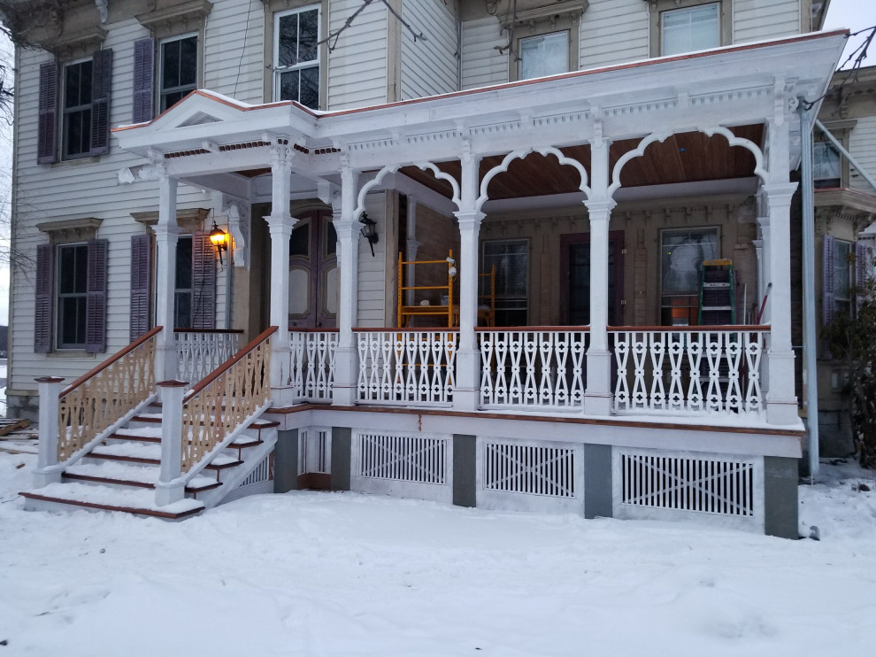 Gothic Revival Porch - Victorian - Porch - New York - by Rocco Design ...