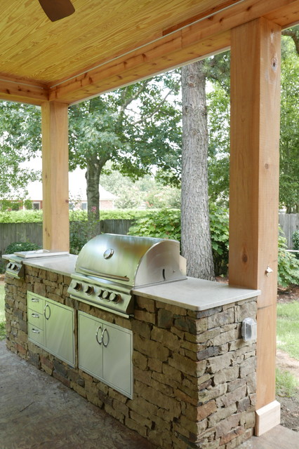 Gotten Way Outdoor Kitchen - Traditional - Verandah - Other - by Before ...