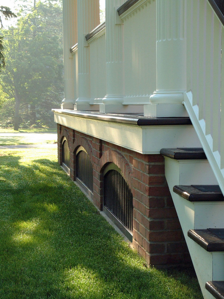 GREEK REVIVAL PORCH ADDITION - Traditional - Porch - Detroit - by ...