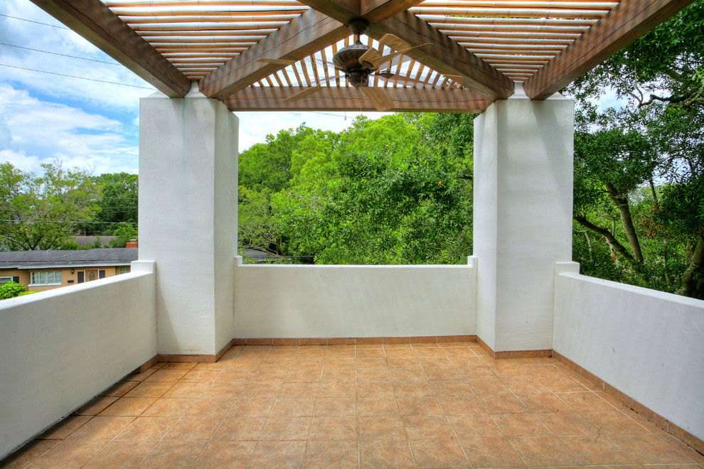 Hammond-Stallworth Residence - Tropical - Porch - Tampa - by Cooper ...