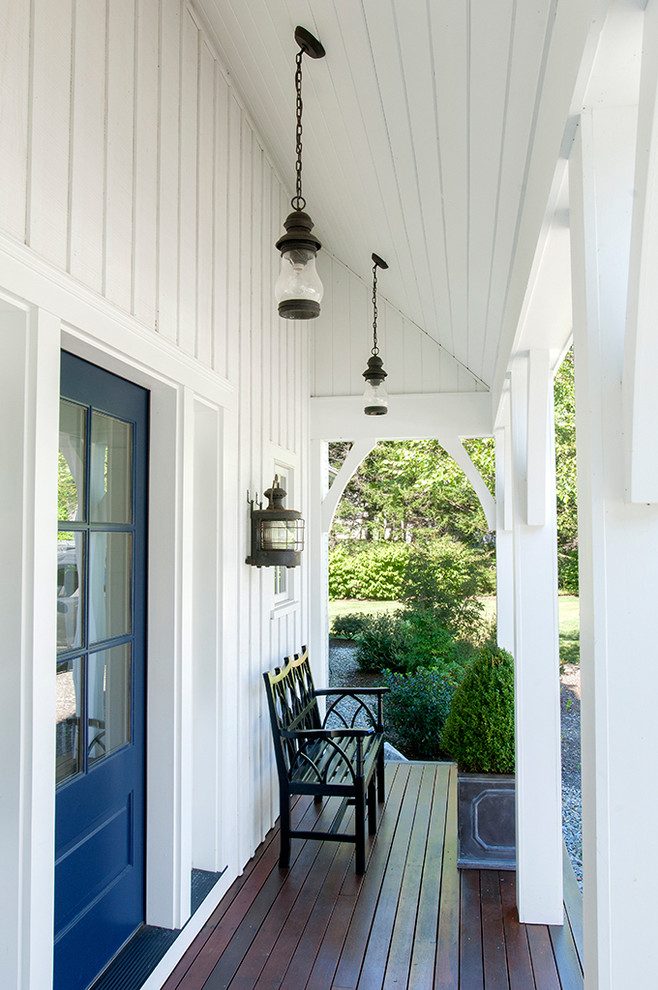 Harpswell - Beach Style - Porch - Portland Maine - by Banks Design ...