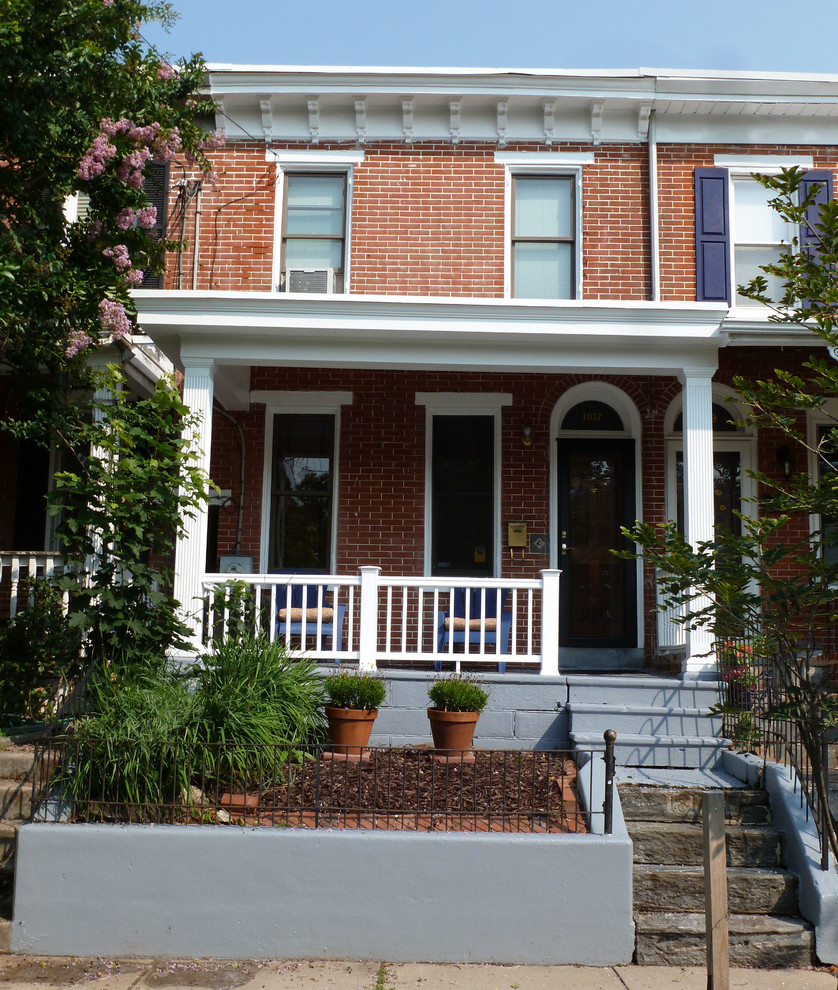 Historic Porch Rebuild - Traditional - Porch - Wilmington - by Vibrant ...