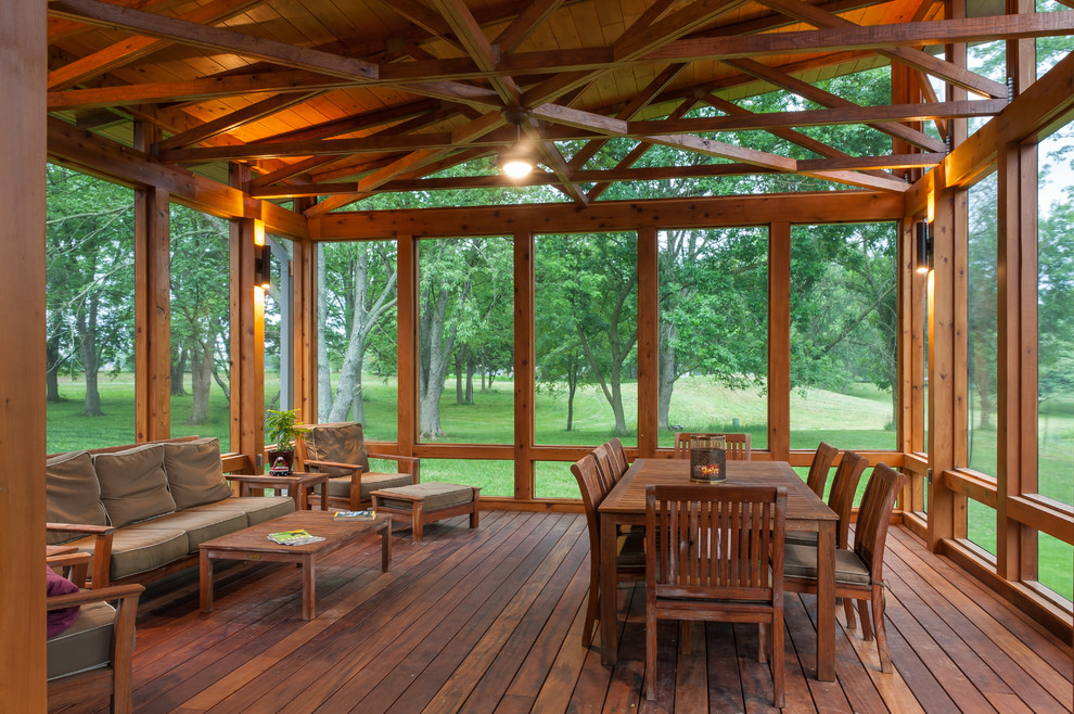 House on a Pond - Contemporary - Porch - Chicago - by John Shafer | Houzz