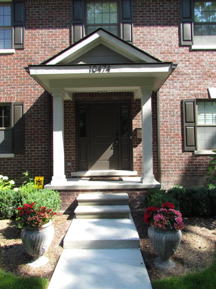 Huntington Woods Custom Home - Traditional - Porch - Detroit - by User ...