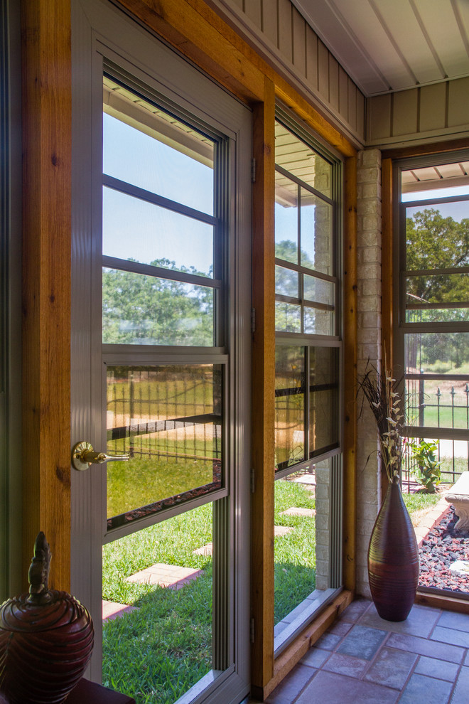 Interior Photos of Porch Enclosures - Traditional - Porch - Houston ...