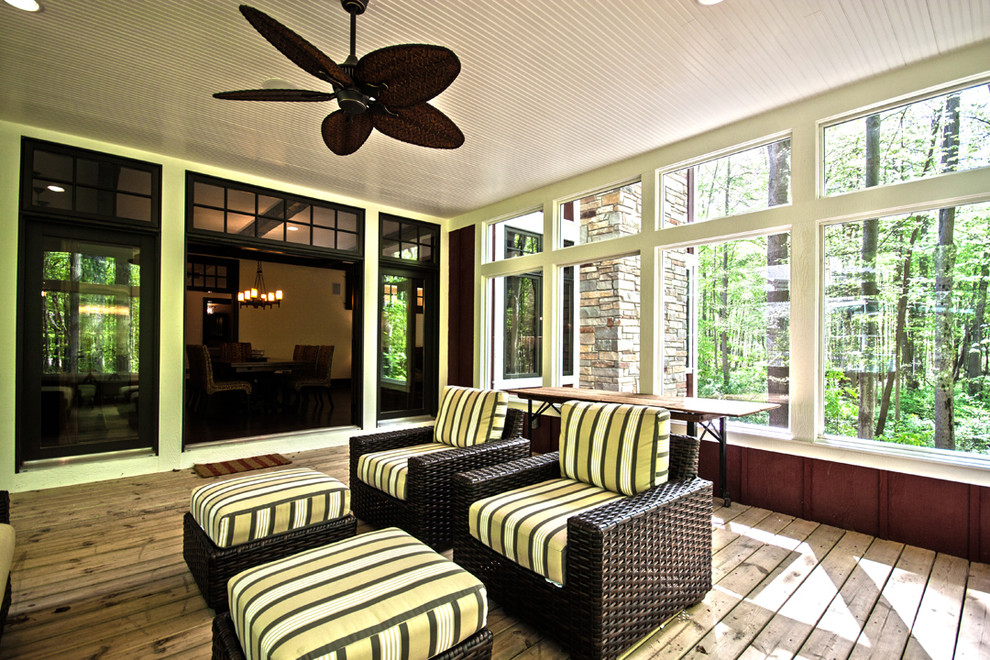 Into the Woods - Traditional - Porch - Chicago - by A. Perry Homes | Houzz
