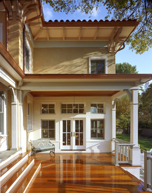 Italianate Villa - Traditional - Porch - DC Metro - by Pagenstecher ...