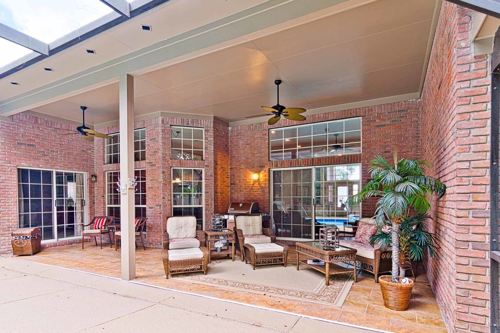 Jacksonville 1990's ranch home - Traditional - Porch - Jacksonville ...