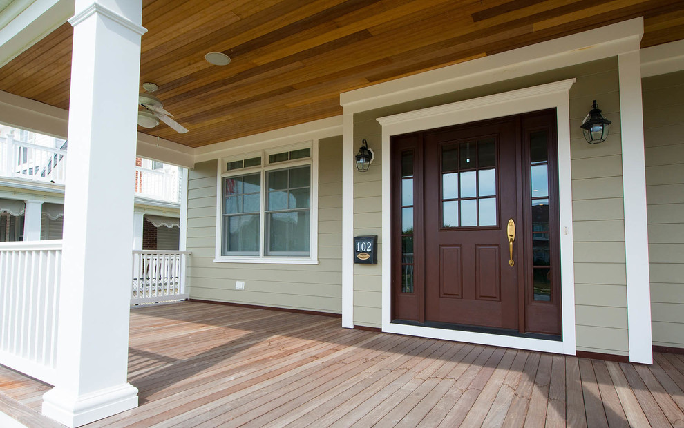 Jersey Shore Beach Home - Traditional - Porch - New York - by CMM ...