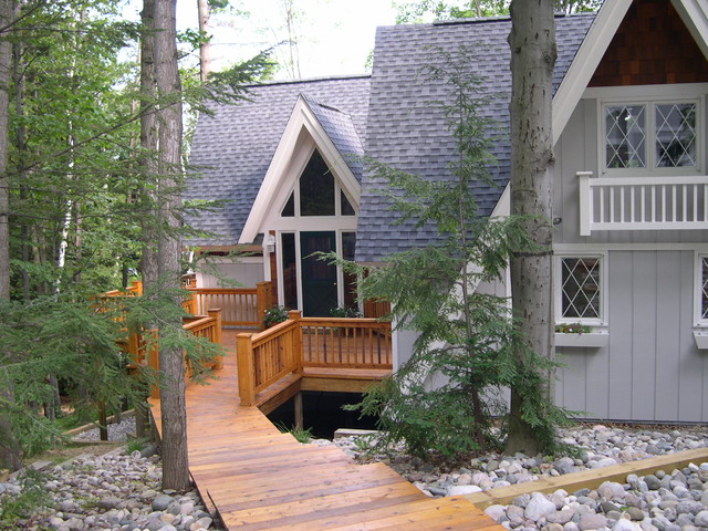 Kassuba Lake Home - Rustic - Verandah - Grand Rapids - by Sidock Group ...