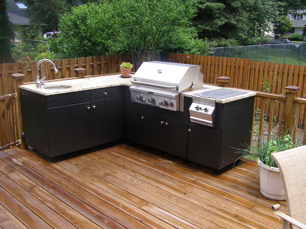 Laguna-Black Coral - Porch - Newark - by Paradise Outdoor Kitchens | Houzz
