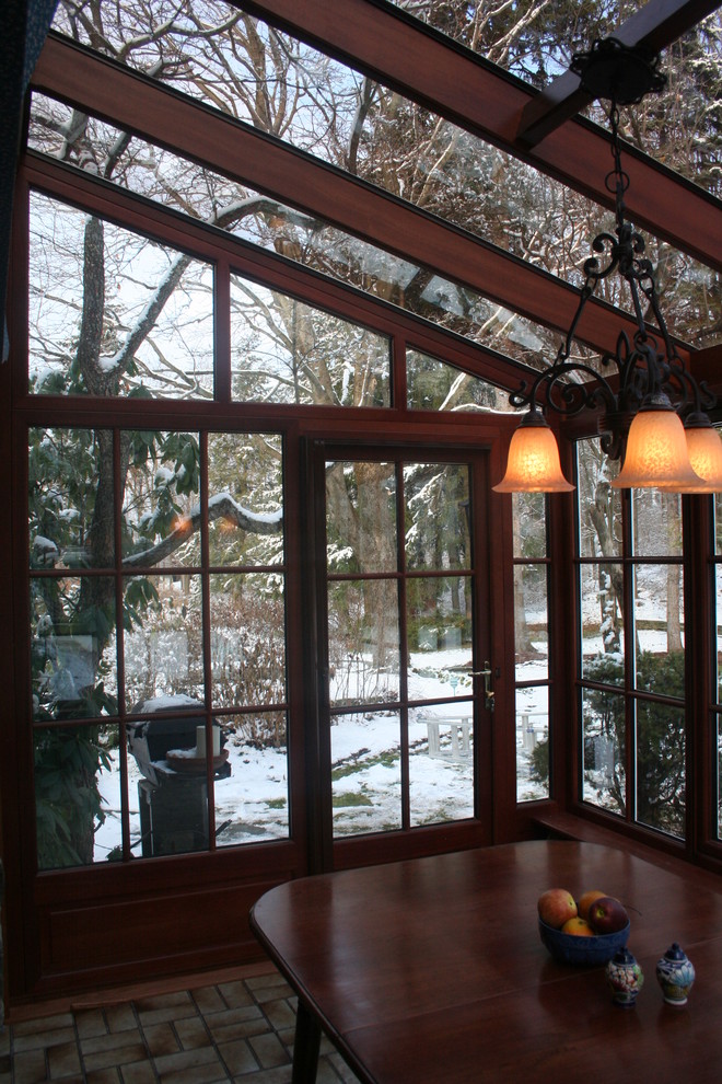 Lean-to interior - Traditional - Porch - Philadelphia - by Conservatory ...