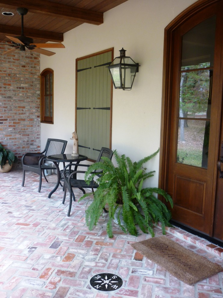 Lee Residence - Rustic - Veranda - New Orleans - by Jeff Burns Designs ...