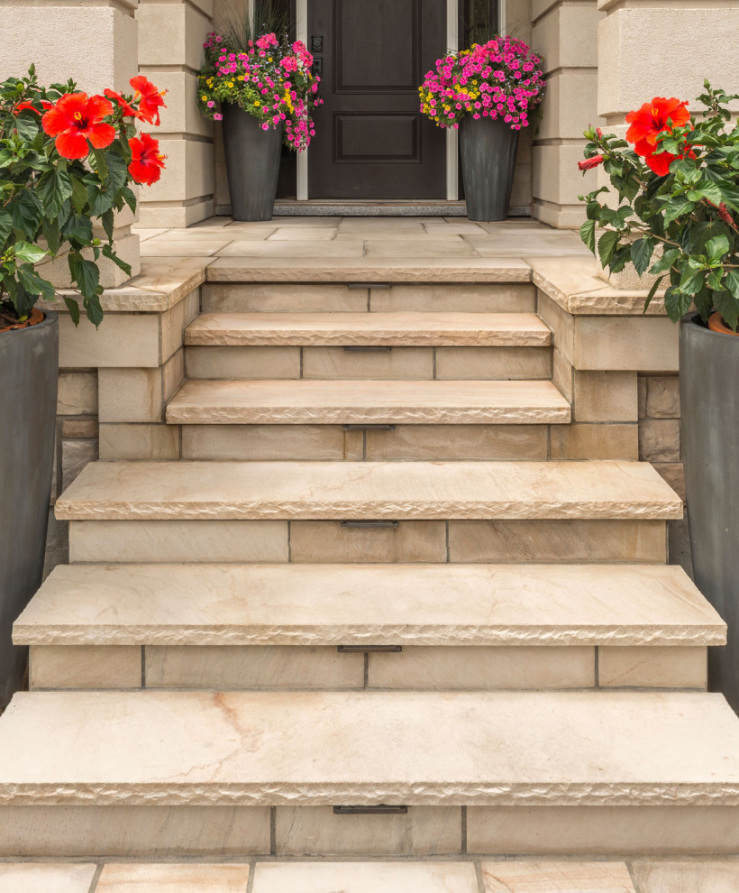 Light and Natural Color Palette - Steps - Transitional - Veranda ...