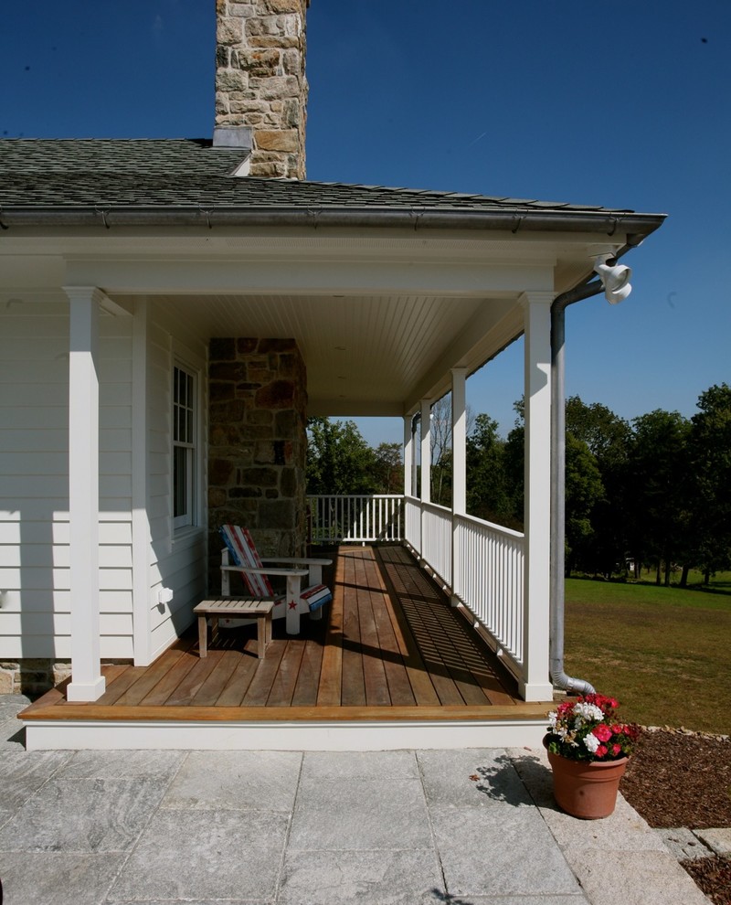 Long Valley Farm House - Farmhouse - Porch - New York - by Elizabeth ...