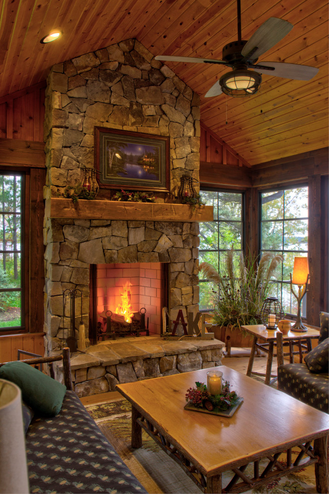 Lower Hay Lake 5 - Rustic - Porch - Minneapolis - by Lands End ...