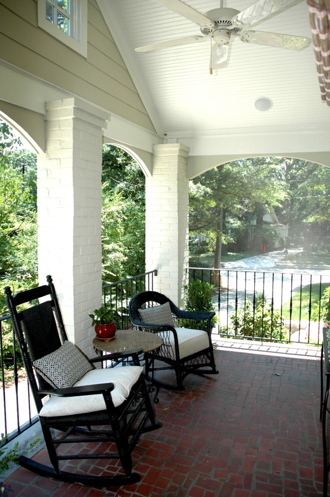 Martina Front Porch - Traditional - Veranda - Atlanta - by Phoenix ...
