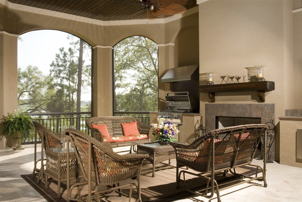 Mediterranean Style - Mediterranean - Porch - Atlanta - by Randy ...