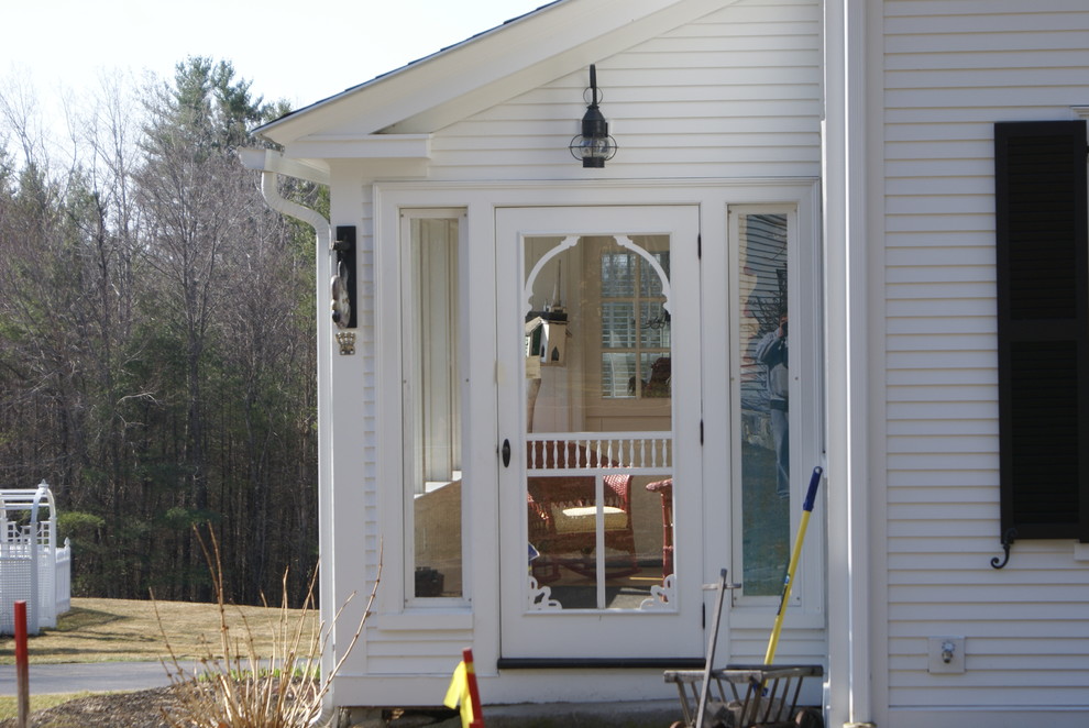 Menefee Restoration - Farmhouse - Porch - Portland Maine - by OLDE ...