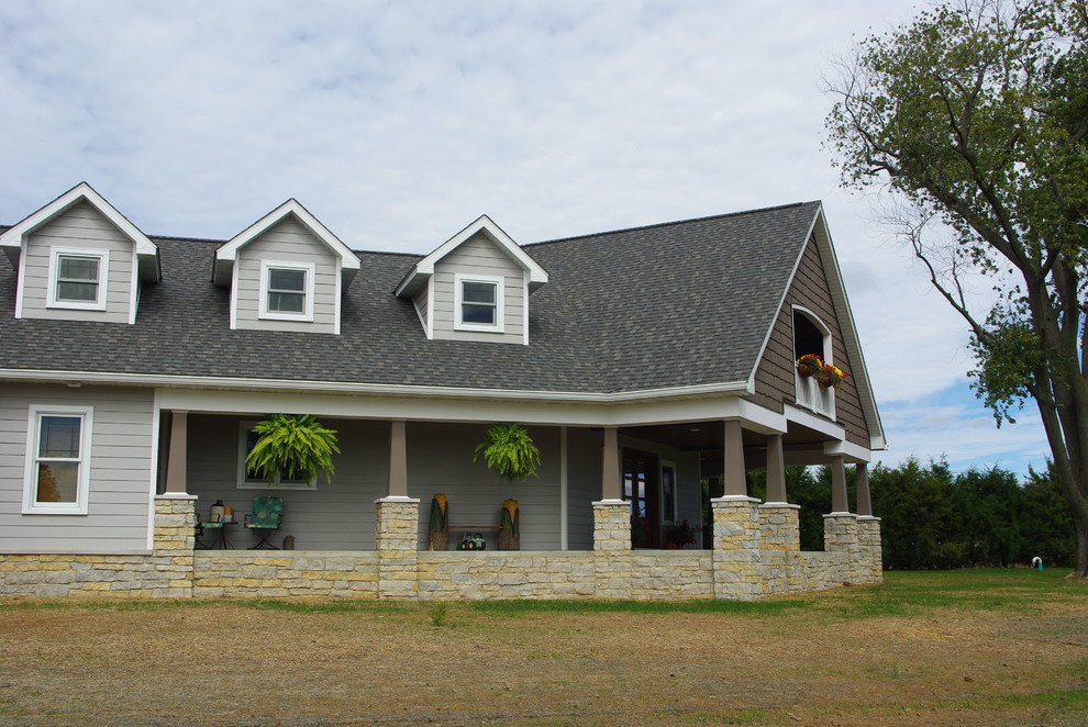 Modern Day Farm House - Farmhouse - Porch - St Louis - by ...