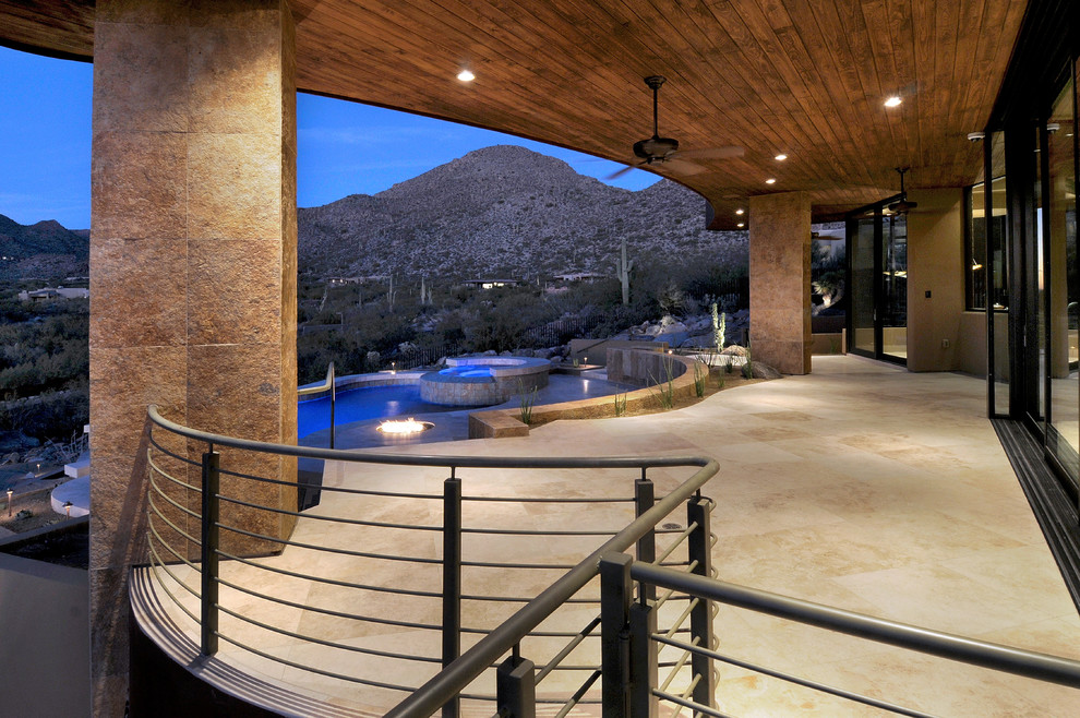 Modern Desert 695 - Southwestern - Porch - Phoenix - by Soloway Designs ...