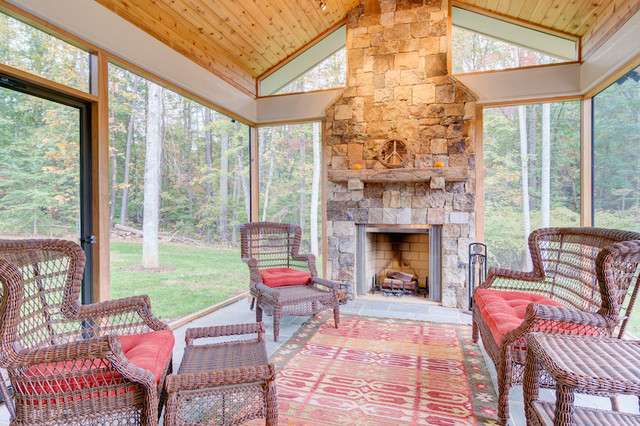 Modern Farmhouse in Brookberry Farm - Country - Veranda - Other - by ...