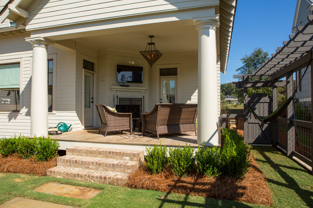 Modern Farmhouse - Country - Veranda - Atlanta - by Kat Nelson Designs ...