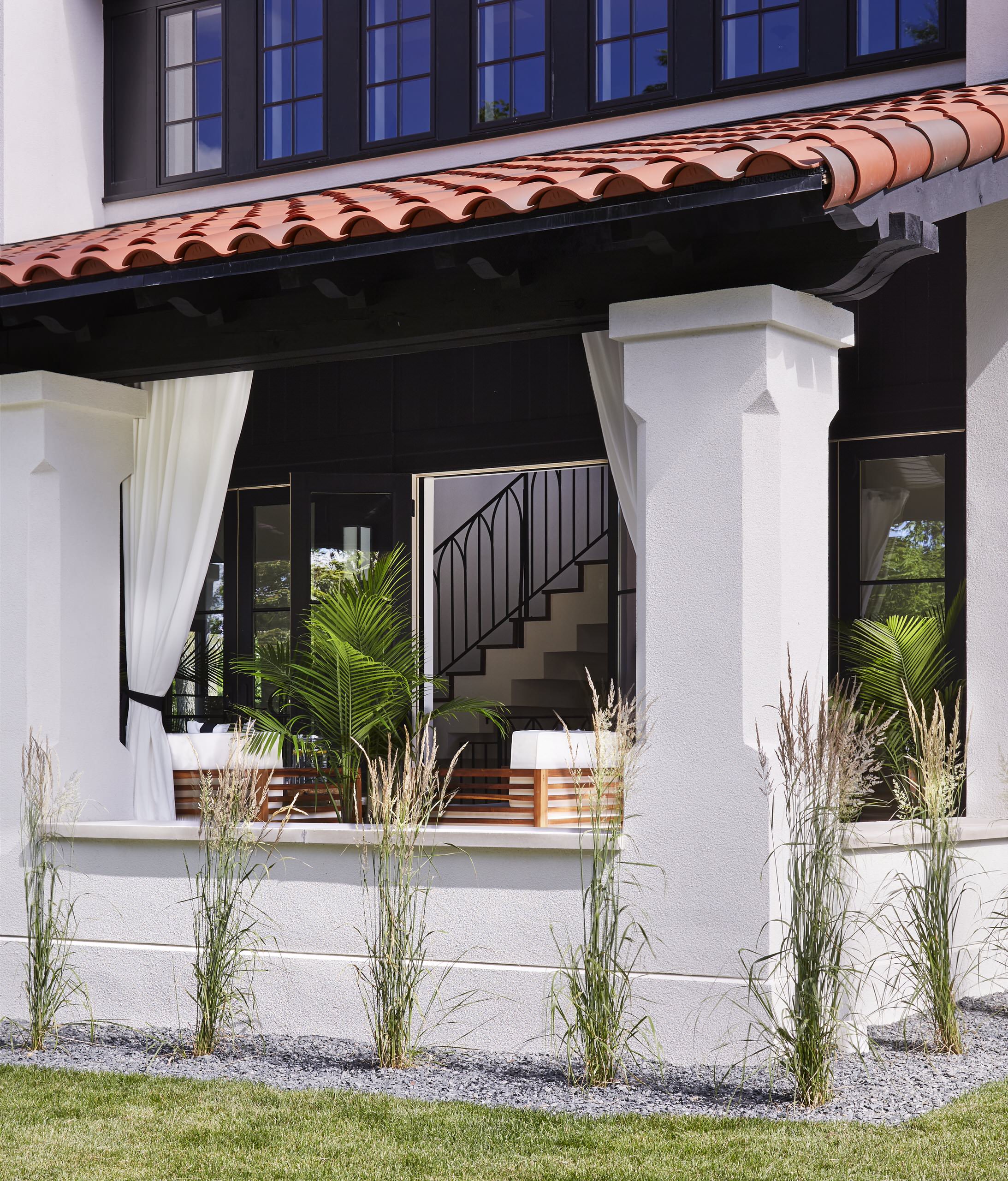 Mediterranean Front Porch Designs