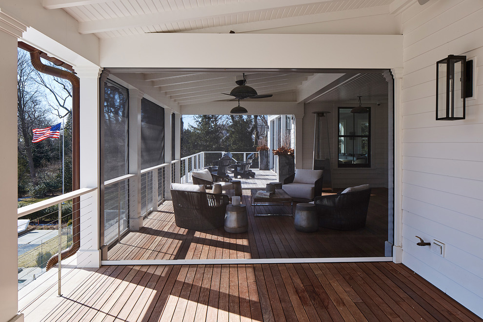 Motorized Insect Screens - Traditional - Porch - New York - by ...
