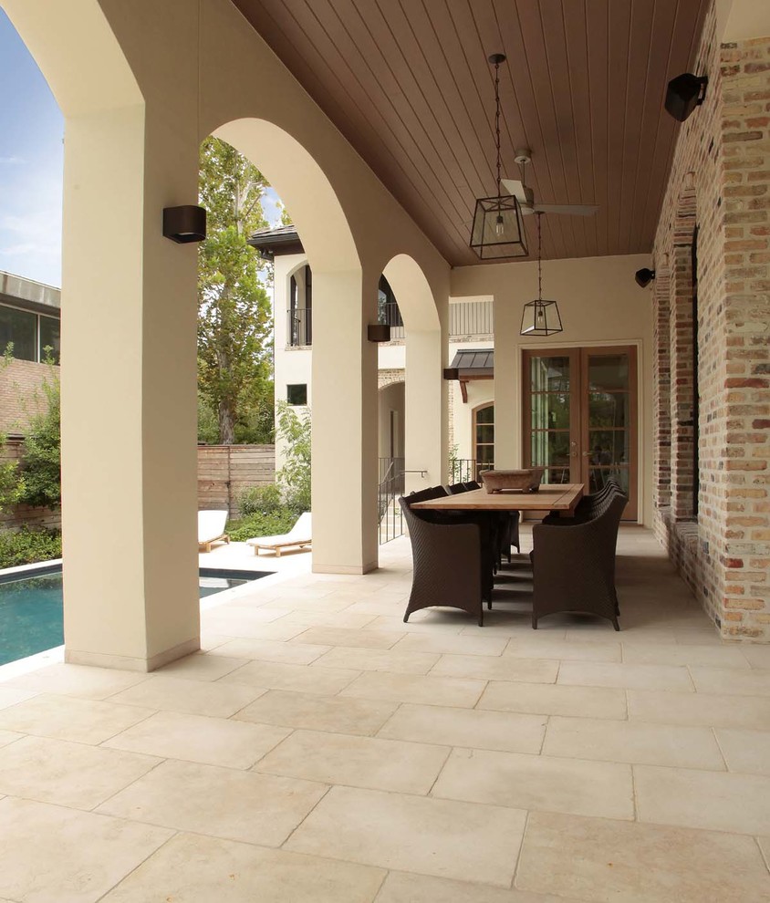 Mulberry Residence - Transitional - Porch - Houston - by Hollenbeck ...