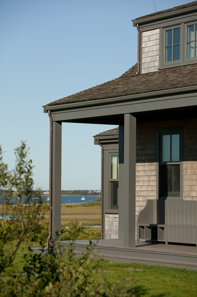 Nantucket Island House - Porch - Boston - by David M Fenchel, Architect ...