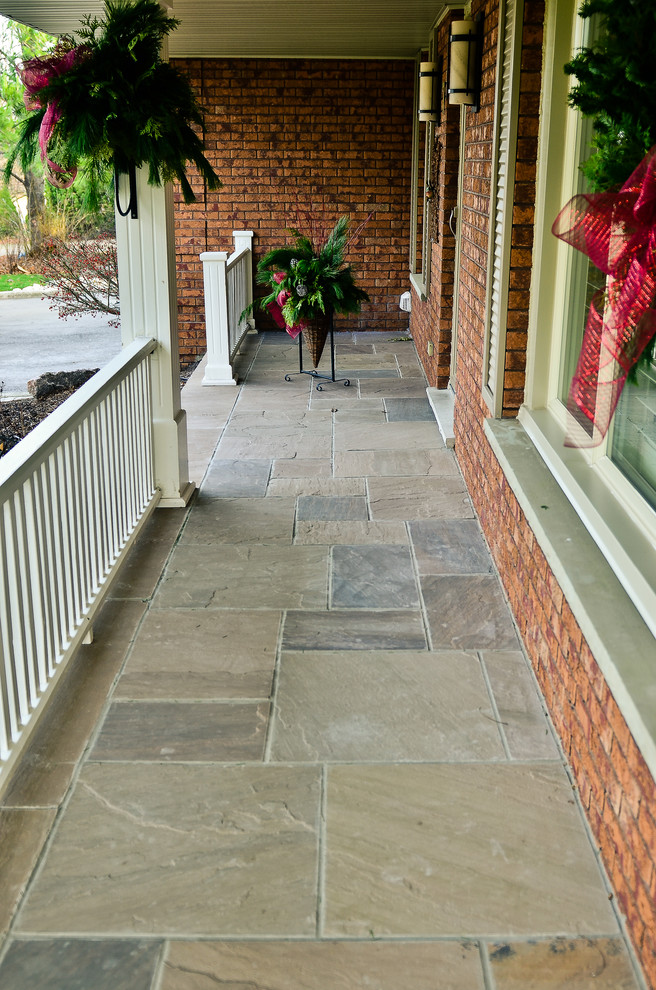 Natural Stone Works - Porch - Toronto - by TriGreen Landscape Design ...