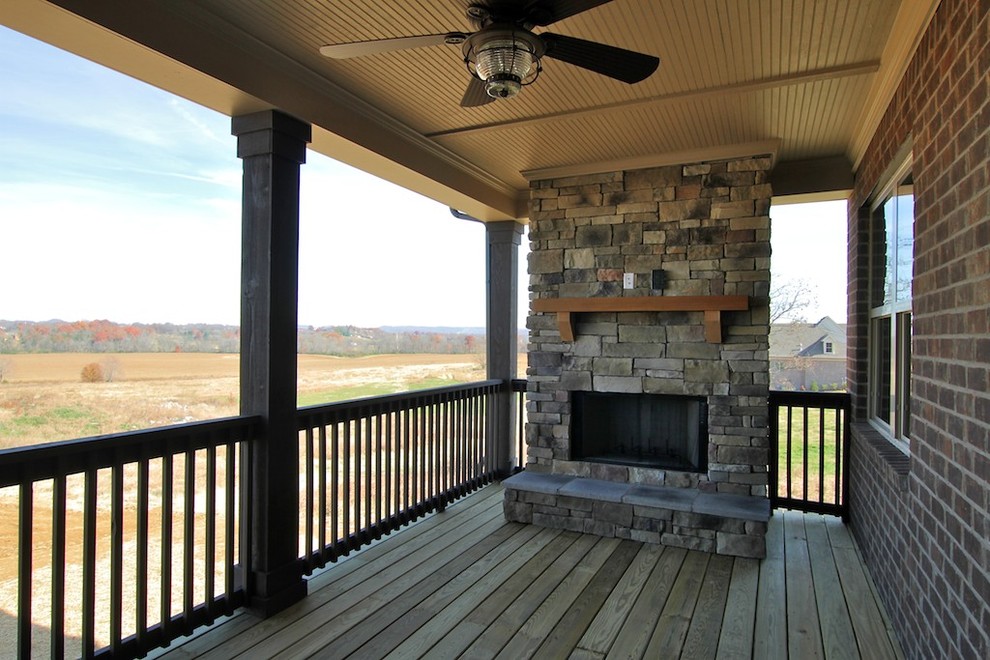 New Construction - Traditional - Porch - Nashville - by New Castle ...