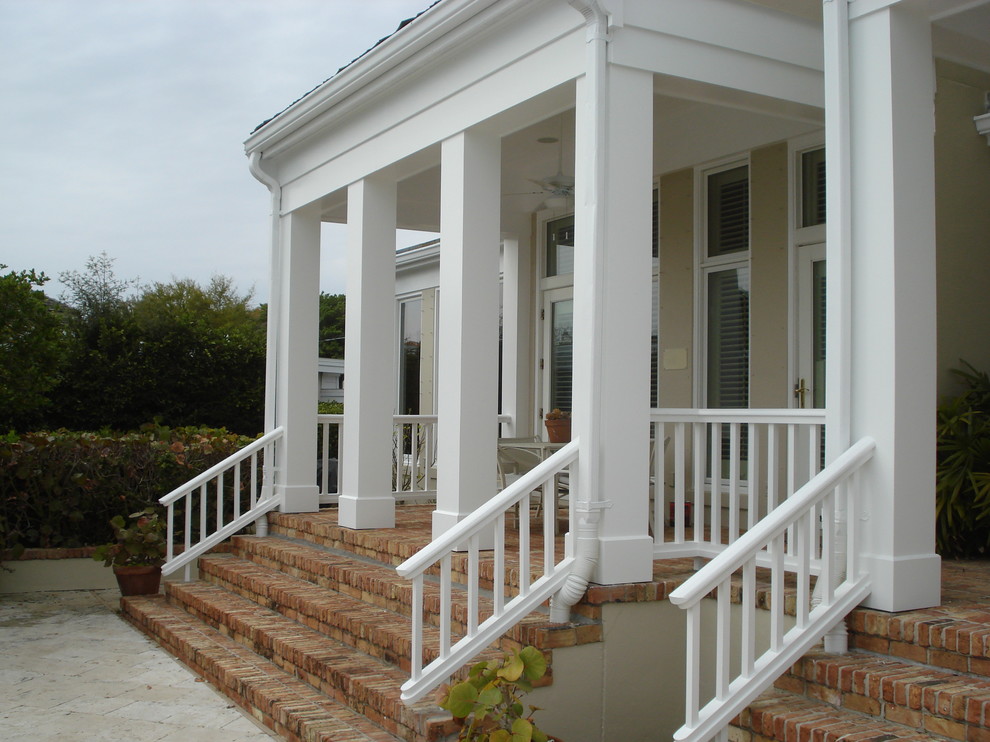 New Seaside Back Porch - Traditional - Porch - Tampa - by JTR ...