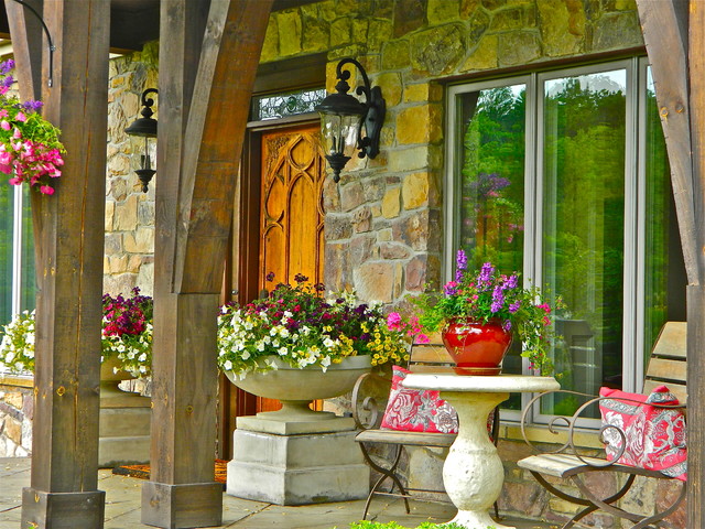 Old World Elegance - Rustic - Verandah - Other - by Melissa Blackwood ...