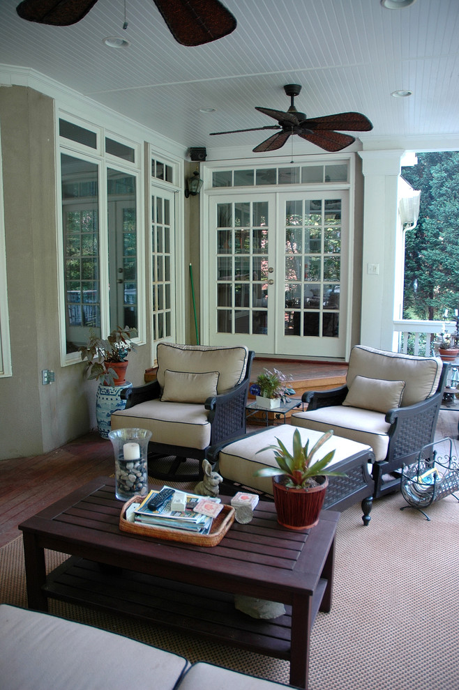 Open Back Porches - Transitional - Porch - Atlanta - by Atlanta Decking ...