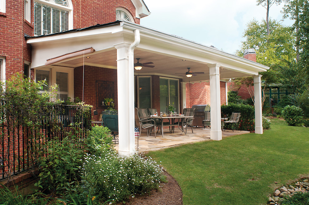 Open Back Porches - Traditional - Porch - Atlanta - by Atlanta Decking ...