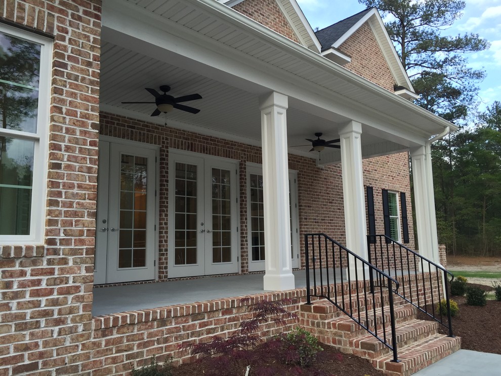 Open Porch - Traditional - Porch - Raleigh - by Oakley Builders Inc | Houzz