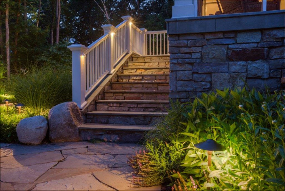 Our Work - Traditional - Porch - Chicago - by Landscape Illumination ...
