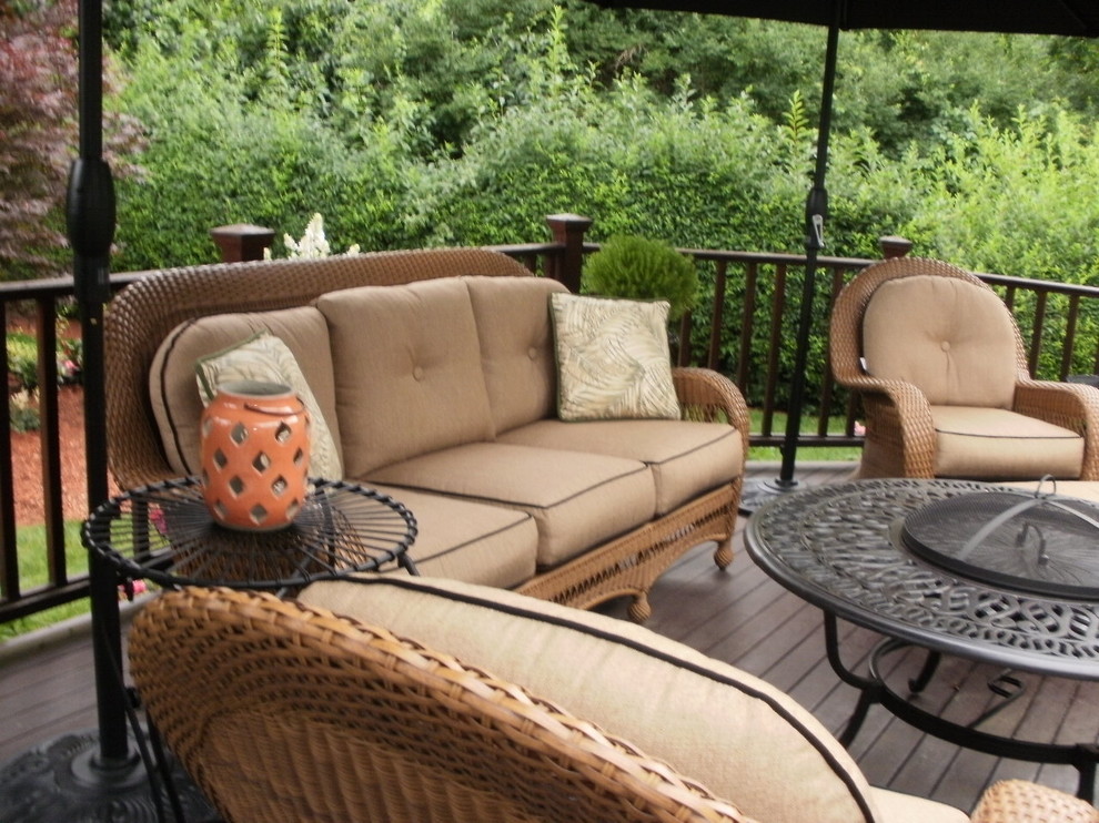 Outdoor Deck - Traditional - Porch - Boston - by Strok Design | Houzz