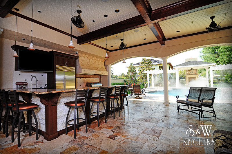 Outdoor Kitchen - Modern - Veranda - Tampa - von S&W Kitchens | Houzz
